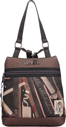 Anekke Rucksack Freizeitrucksack Parisian Anti-Theft Backpack Multicolor mehrfarbig