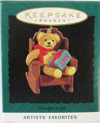 Hallmark Keepsake Ornament Opa s Geschenk 1995 qxm4829 von Hallmark
