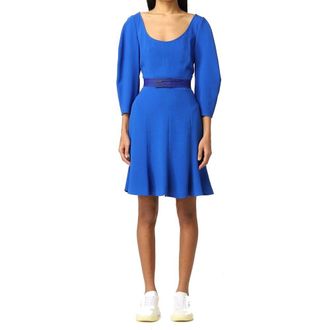 Stella McCartney Womens Blue Viscose Casual Dress