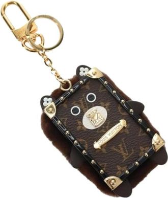 Louis Vuitton Porte-cl&eacute;s Pre-owned - Femme - Pre-owned - Brun - Taille: ONE Size