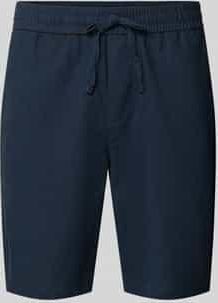 Only & Sons Regular Fit Bermudas aus Baumwoll-Leinen-Mix Modell LINUS