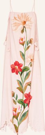 Barbour Kleid Bromelia Midi Mit Leinen rosa