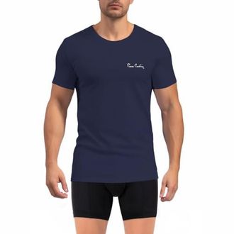 Pierre Cardin Homme Pca/1/Tr/Sig T-Shirt, Bleu Marine, XL EU