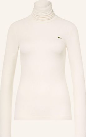 Lacoste Rollkragenpullover weiss