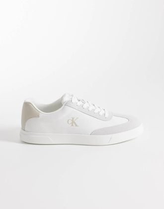 Calvin Klein Baskets basses &agrave; semelle cuvette - Blanc