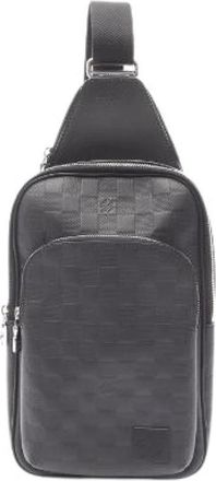 Louis Vuitton Pre-owned Avenue Damier Infini Sling Bag - Homme - Pre-owned - Noir - Taille: ONE Size