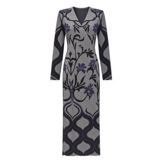 Akep Pandora Kleid - - Dresses - Damen - Grau - L