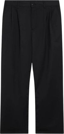 Carhartt Work in Progress Pantalon de travail pliss&eacute; - Homme - Pantalons - Noir - Taille: W33