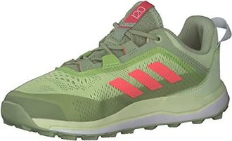 adidas Terrex Agravic Flow Primegreen Trail Running Shoes Chaussures de Course sur Sentier, Pulse Lime/Turbo/Cloud White, Numeric_29 EU