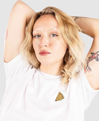 Iriedaily Pizza Love T-Shirt white