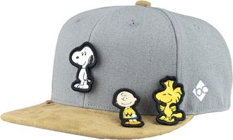 Bavarian Caps Unisex Cap Peanuts Snapback, Peanuts Transformer - Grau, CX