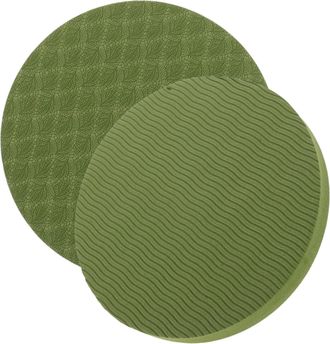 Happyyami Yoga Kniekissen Und Stützkissen Aus Eva Material Rutschfeste Leichte Kniepolster Für Yoga Pilates Tragbare Yogamatten Unterlage Für Indoor Übungen