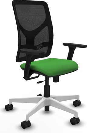 Piqueras y Crespo B&uuml;rostuhl aus Stoff mit 3D-Armen, h&ouml;henverstellbare Lendenwirbelst&uuml;tze, ausgestattet mit Syncro/Traslack und Schneideschaum, mit Rollen von 65 mm, Nyl