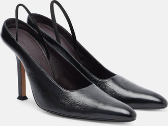 Calvin Klein Slingback-Pumps Suki aus Leder