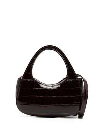 Coperni mini sac seau Swipe - Marron