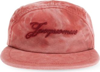 Jacquemus unisex, Accessoires, Rouge, Taille: 56 CM Gardian Baseball Cap