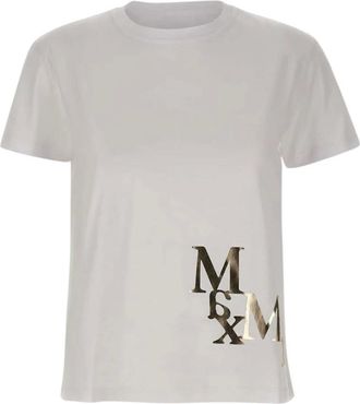 Max Mara Femme, Tops, Blanc, Taille: 44 FR Medile T-Shirt