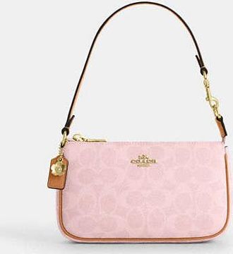 Coach Nolita 19 Aus Signature-Canvas Mit Anh&auml;ngern