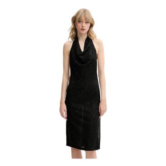 Iro Cowl Neck Mini Dress - - Dresses - Damen - Schwarzk - S
