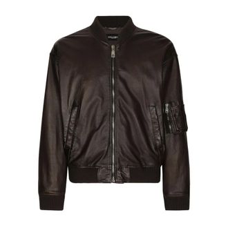 Dolce & Gabbana Homme, Vestes, Brun, Taille: L Veste Rembourr&eacute;e