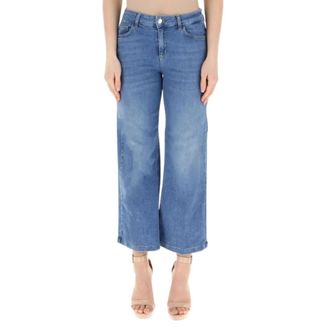 Liu Jo Cropped Flared Jeans - - Jeans - Damen - Blau - W29