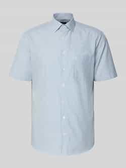 Olymp Regular Fit Business-Hemd mit Kentkragen und Brusttasche