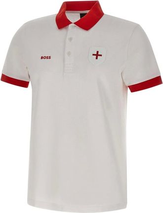 HUGO BOSS Homme, Tops, Blanc, Taille: L Paddy Polo