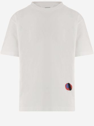 Bottega Veneta Mens T-Shirt Cotton White T-Shirts And Polos