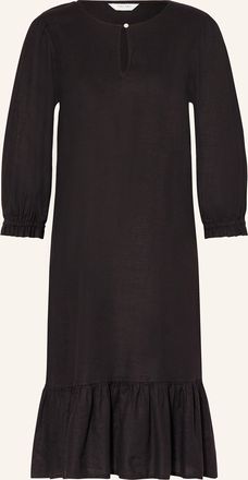 Part Two Kleid Mit Leinen Und 3/4-Arm schwarz