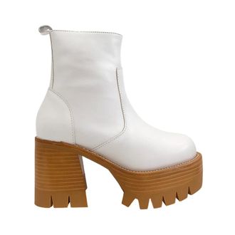 Jeffrey Campbell Femme, Chaussures, Blanc, Taille: 38 EU Baskets Quavo Blancs