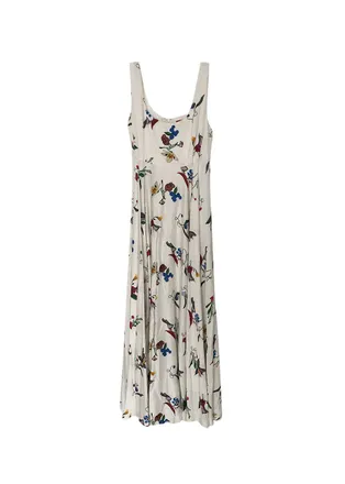 Solace London Naie floral satin gown Size M