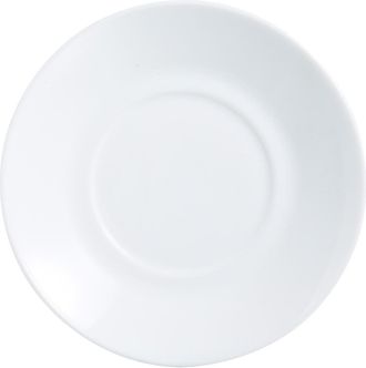 Arc International 6 Untertassen 14cm Cylindrique Opalglas