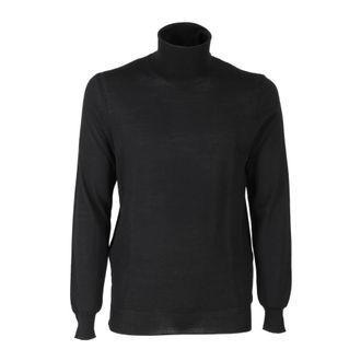 Paolo Pecora Turtleneck Sweater - - Knitwear - Herren - Schwarzk - S
