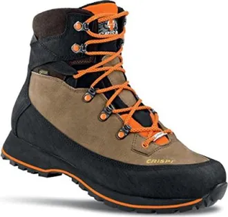 Crispi Lapponia GTX Evo Azelnut Goretex Cf4951 Chaussures de chasse, de randonnée pour homme Beige Beige Marrone Scuro Nero Arancione 46 EU