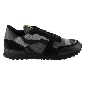 Valentino Garavani Camouflage Rockrunner Sneaker - - Shoes - Herren - Schwarzk - 42 EU