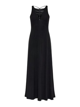 Emporio Armani Maxikleid - Schwarz