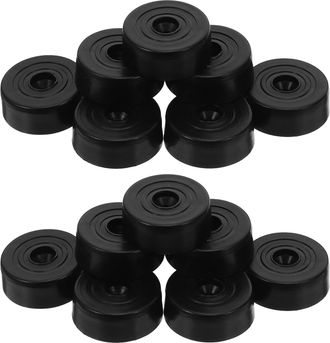 Artibetter PENIKOKO 24 St&uuml;ck Schraubbare Sofabeinschoner aus Robustem Kunststoff Bodenschoner f&uuml;r Holz und Teppichb&ouml;den M&ouml;belgleiter zur Erh&ouml;hung und Ger&auml;uschd&auml;m