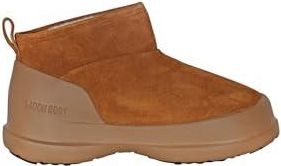Moon Boot Bottes de lune avec imprim&eacute;, cognac, 40 EU