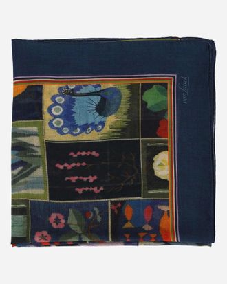 van Laack Maxi-Schal aus Viskose-Woll-Mix