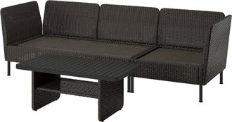 IKEA VITTSK&Auml;R 3er-Sitzgruppe