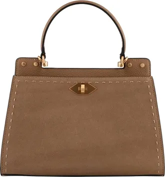 Pourchet Le Trianon Daim - Femme - Sacs - Brun - Taille: ONE Size