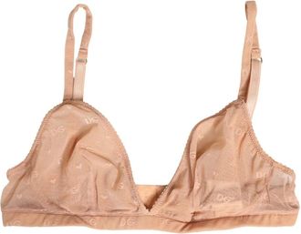 Dolce & Gabbana Femme, Sous-v&ecirc;tements, Beige, Taille: 38 FR Soutien-gorge souple