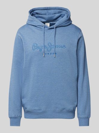 Pepe Jeans London Hoodie mit Label-Stitching Modell New Nouvel
