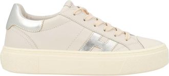 Hogan Femme, Chaussures, Beige, Taille: 38 1/2 EU Baskets Crosswind