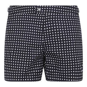 Tom Ford Homme, Maillots de bain, Multicolore, Taille: L Mid Dot Print Nylon Swim Short