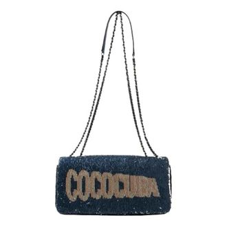 Chanel Sac bandouli&egrave;re vintage en cuir Pre-owned - Femme - Pre-owned - Bleu - Taille: ONE Size