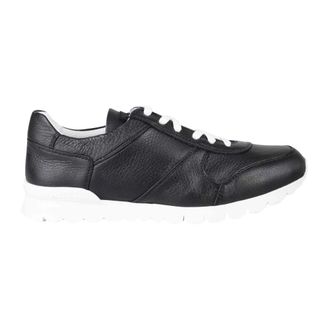 Kiton Homme, Chaussures, Noir, Taille: 44 EU Leather Deerskin Baskets