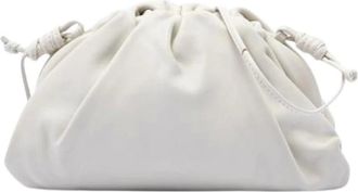 Bottega Veneta Pre-owned Mini Pouch - Femme - Pre-owned - Blanc - Taille: ONE Size