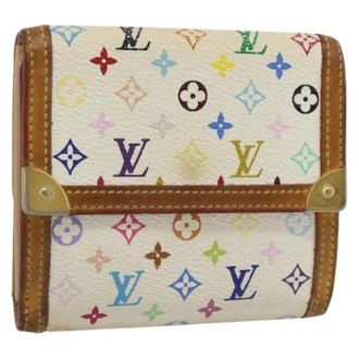 Louis Vuitton Pre-owned Monogram Multicolor Canvas Geldb&ouml;rse - - Pre-owned - Damen - Beige - ONE SIZE