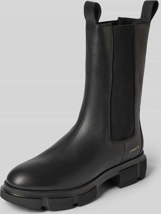 Copenhagen Lederstiefel mit Label-Detail